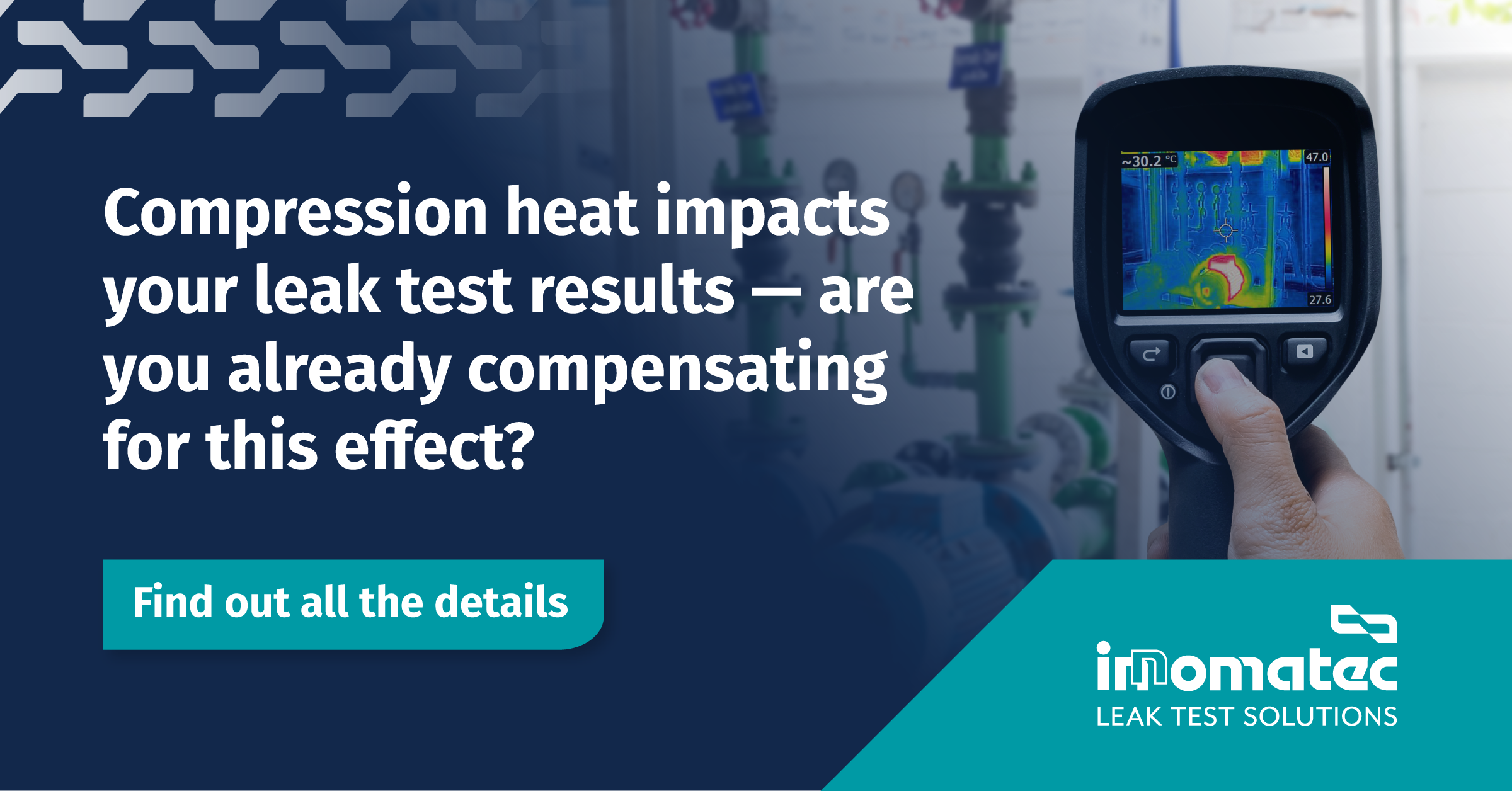 What is compression heat effect and how to compensate for it
